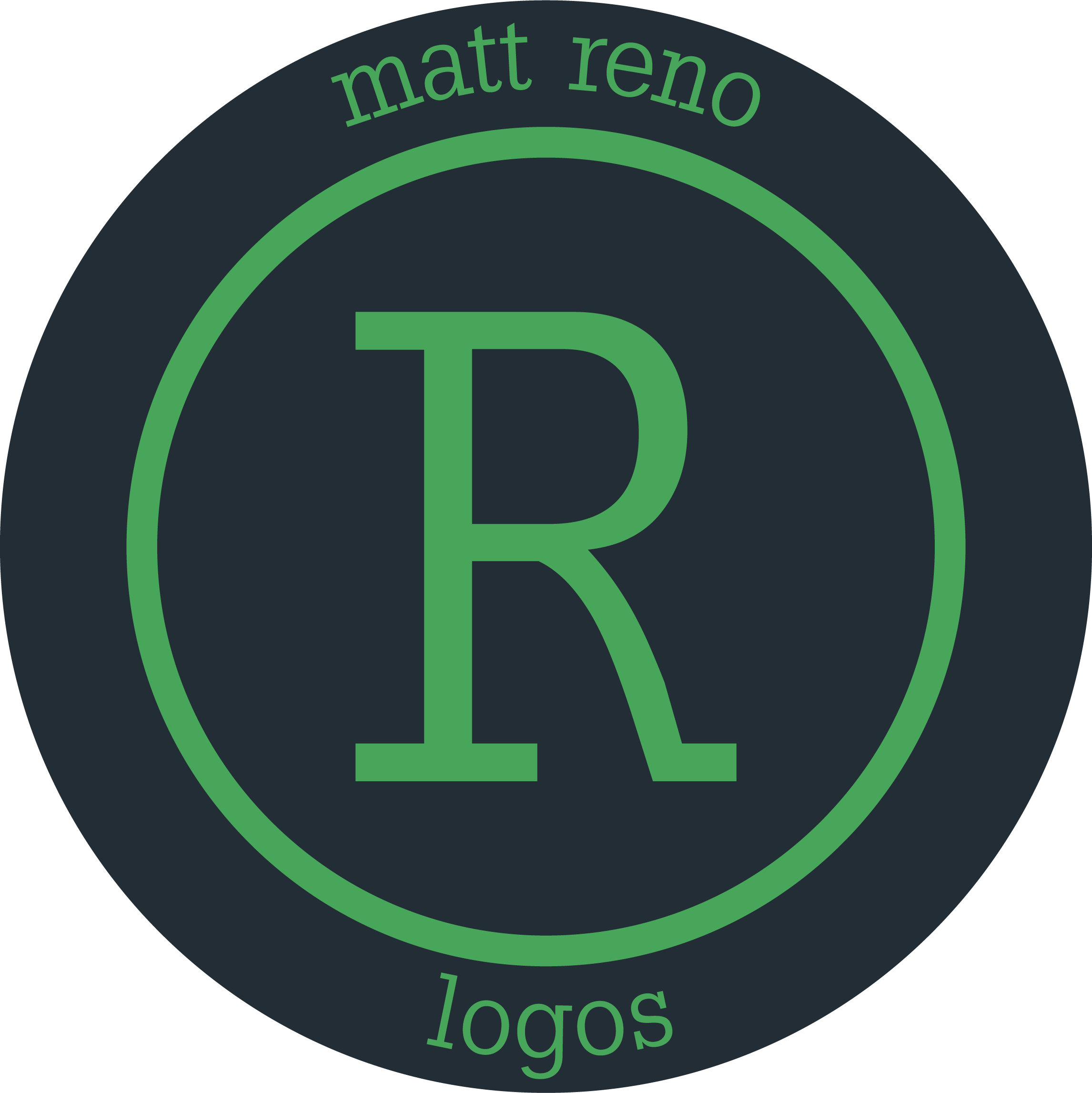 Matt Reno Logos – The Running Griffin